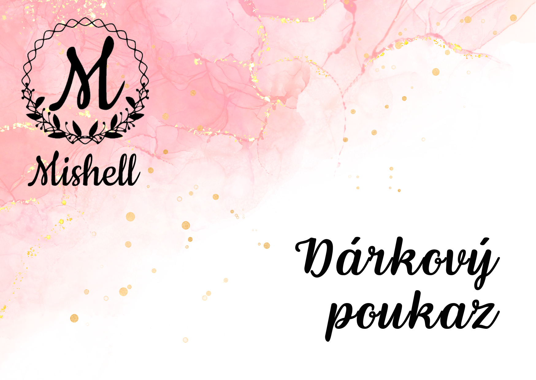 Dárkové poukazy - Mishell_home_maker